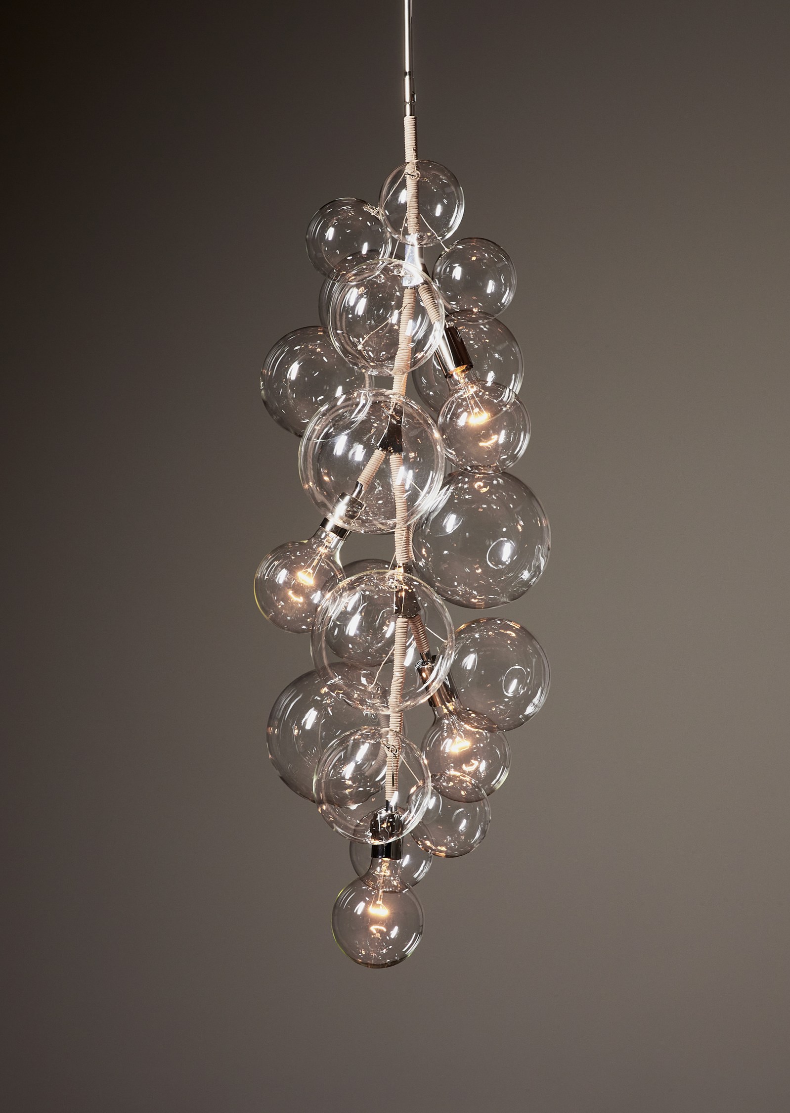 Tall Bubble Chandelier - Twentieth